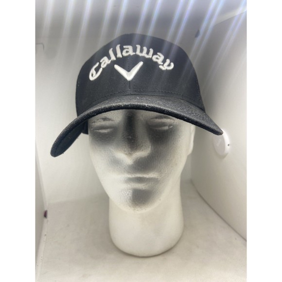 Callaway | Accessories | Callaway Golf Hat Strapback Cap Black White ...